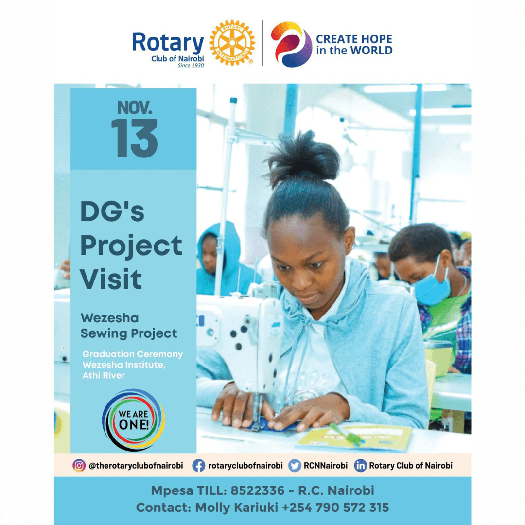 Rotary of Nairobi – Founded 1930
